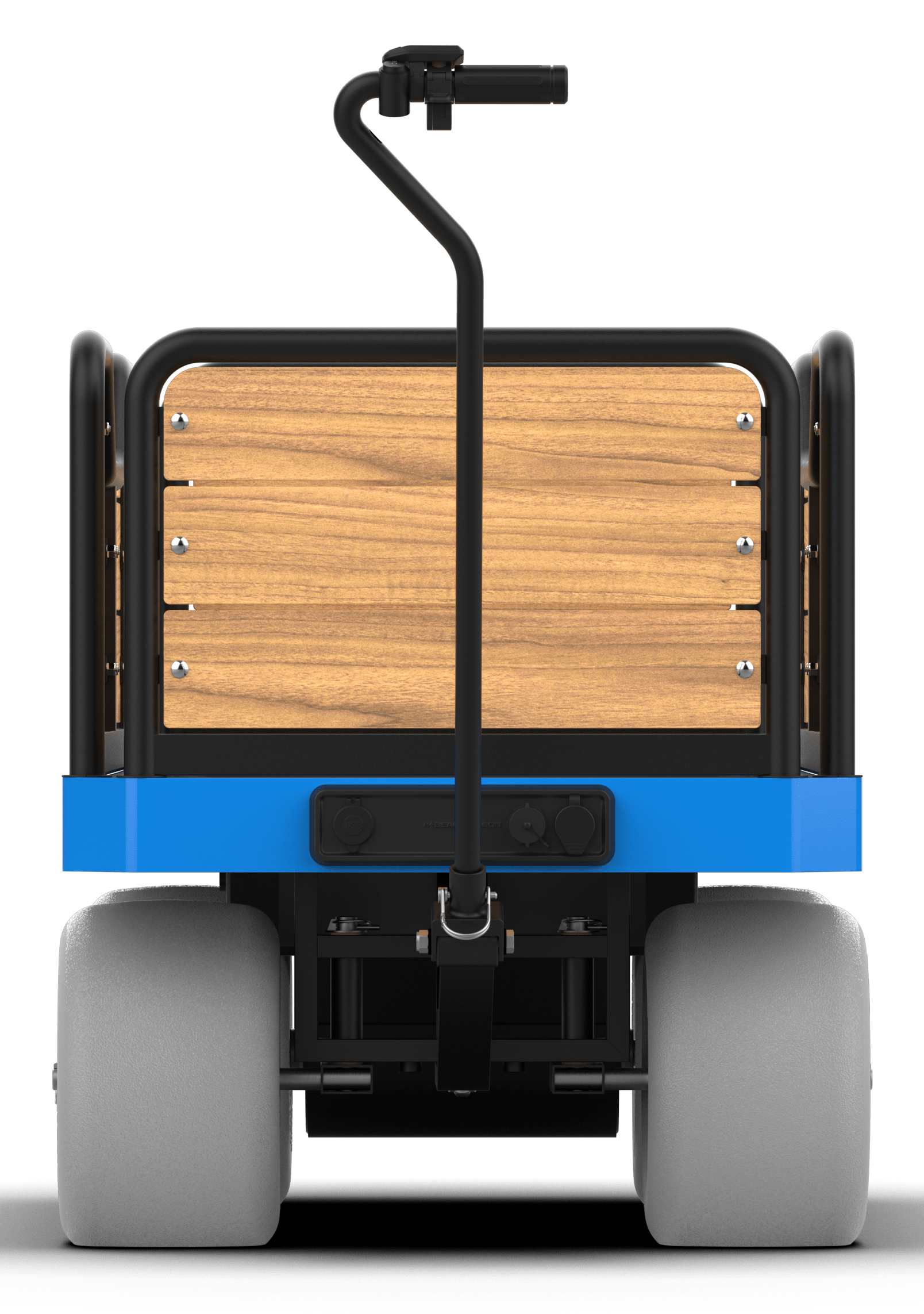 Gen-2 e-Beach Wagon | 350 lb Capacity, 25-Mile Range On 1 Charge