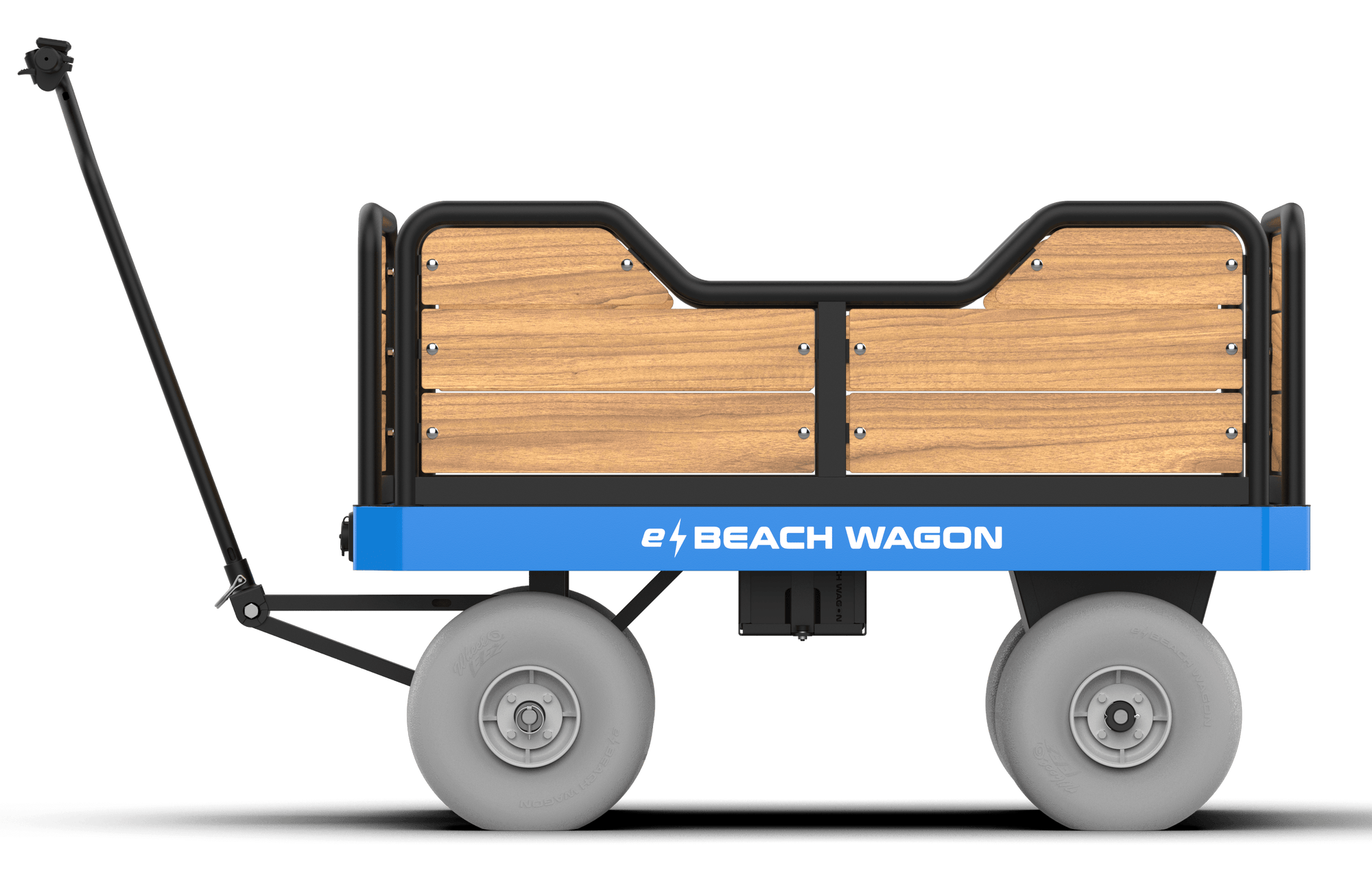 Gen-2 e-Beach Wagon | 350 lb Capacity, 25-Mile Range On 1 Charge