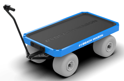 Gen-2 e-Beach Wagon | 350 lb Capacity, 25-Mile Range On 1 Charge